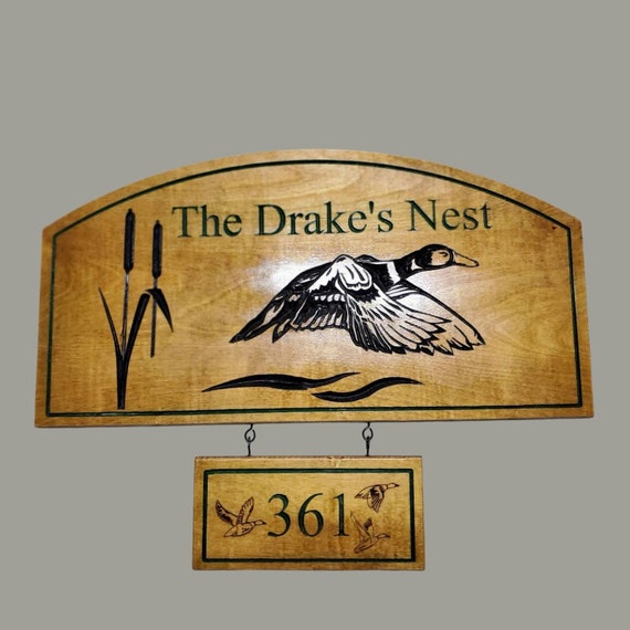 Custom Wood Engraved Signs | Etsy