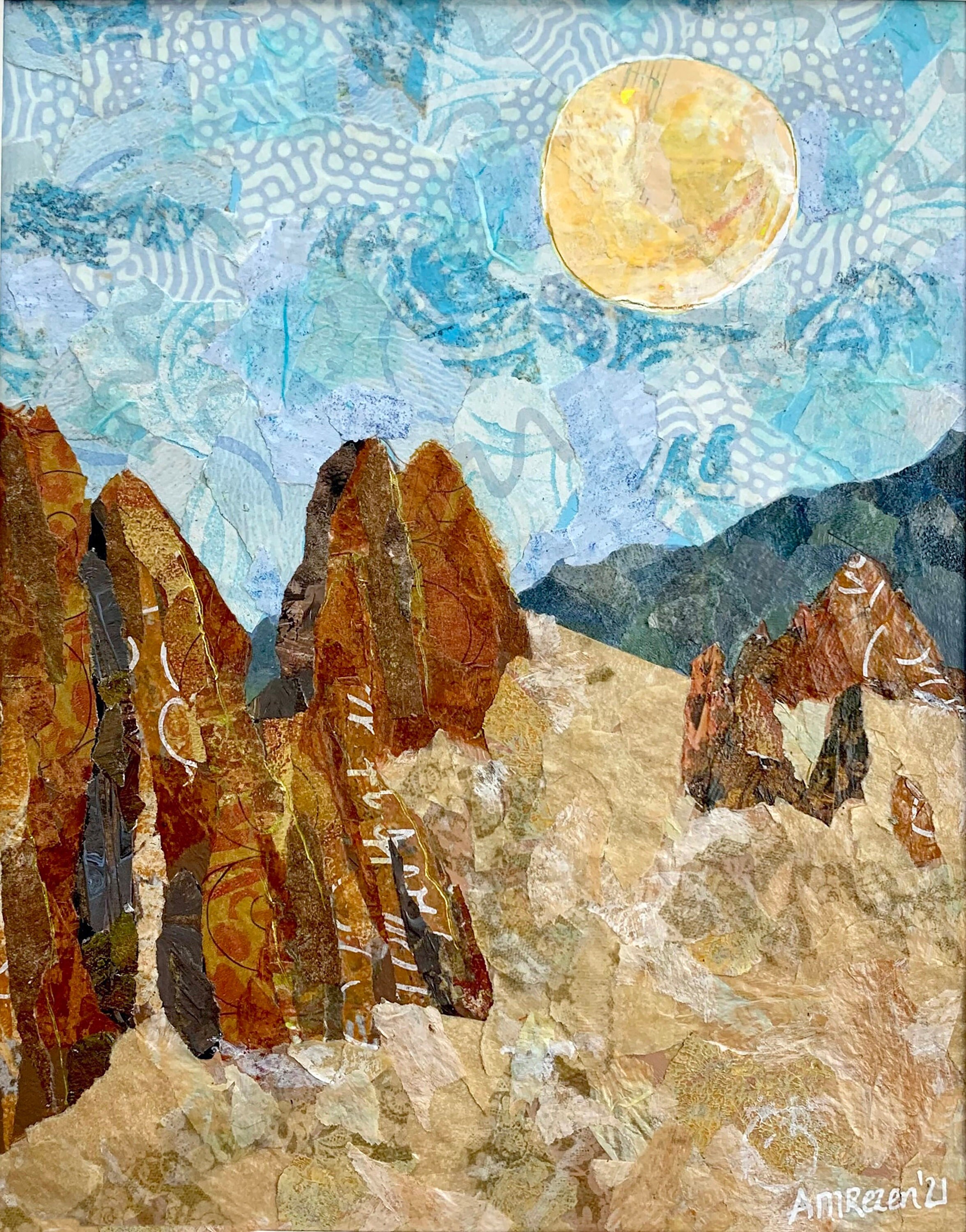 Colorado Landmarks Collages 8x10 Matted to 11x14 Statement Art, Looks ...