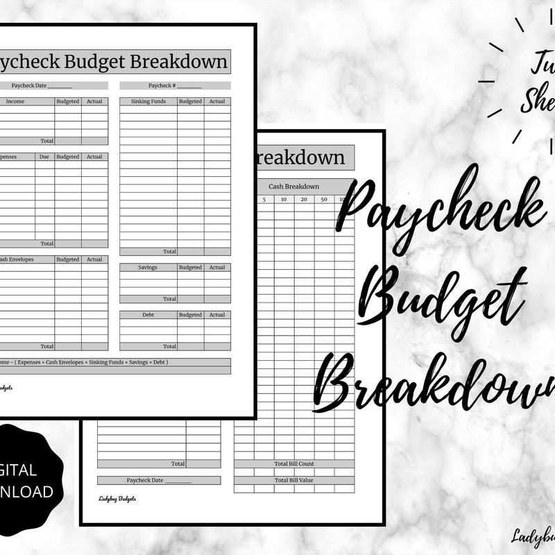 LadybugBudgets - Etsy