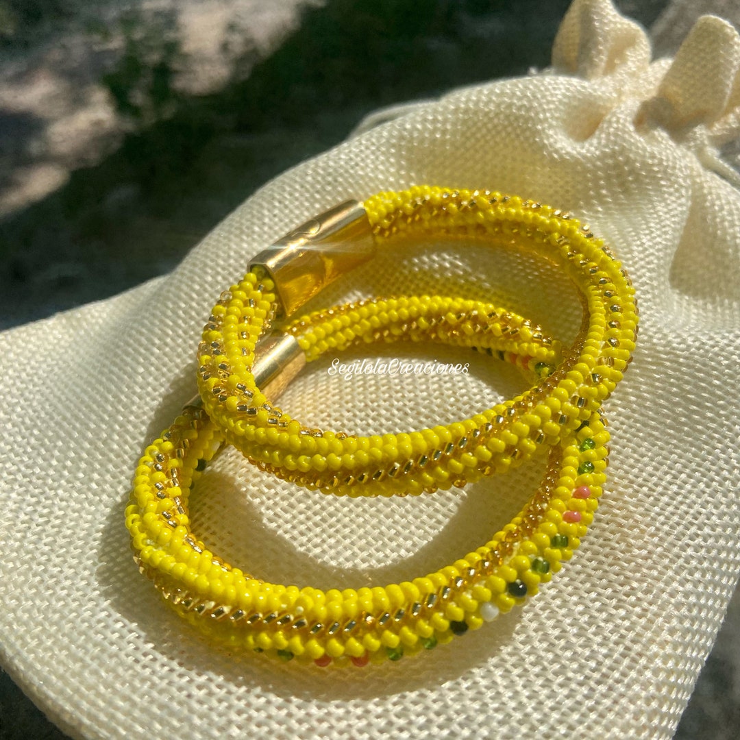 Woven Ilde, Personalized Ilde, Ilde Oshun, Ilde Ochun, Ilde Santeros ...