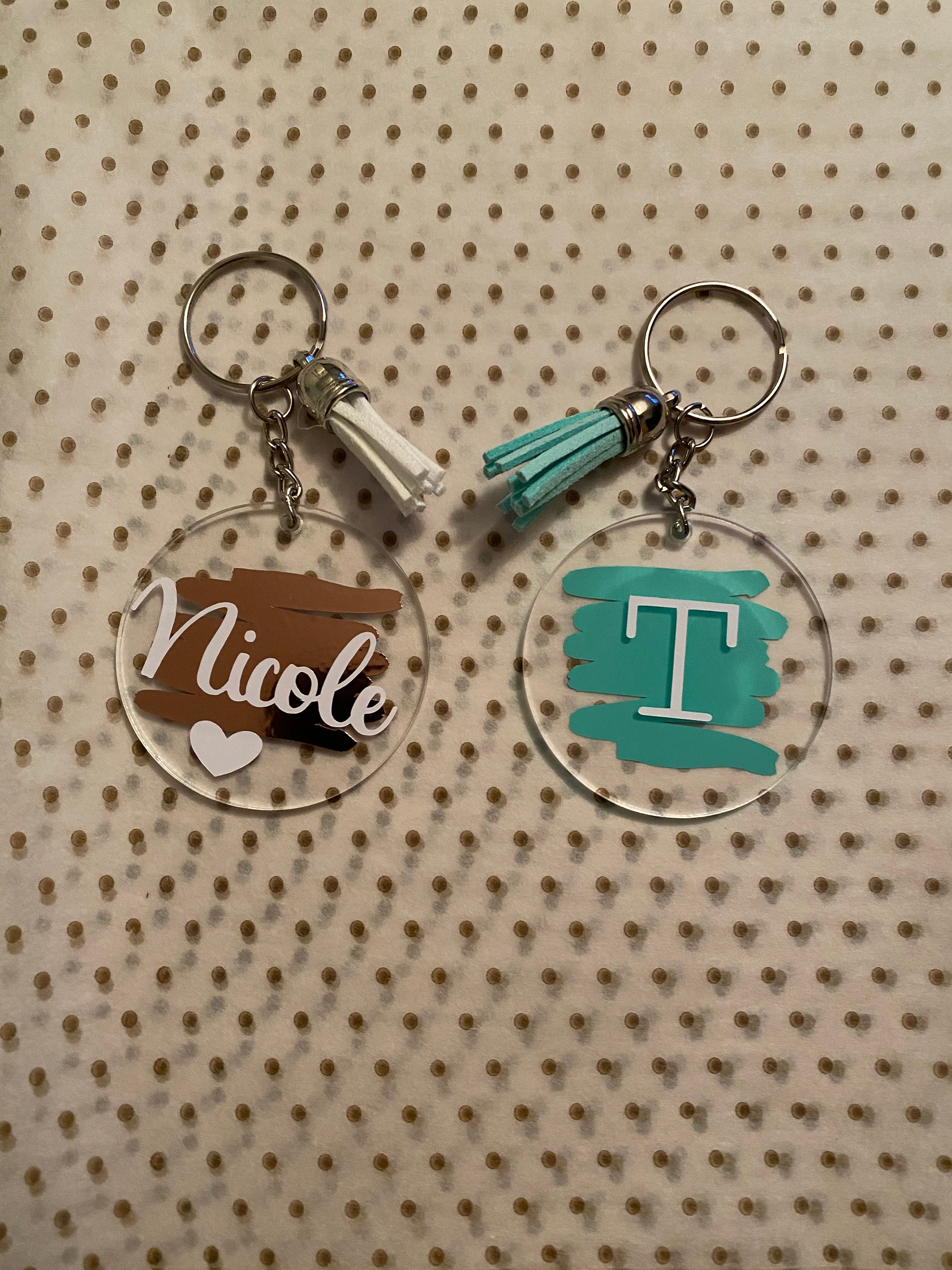 Customised Key Ring - Etsy