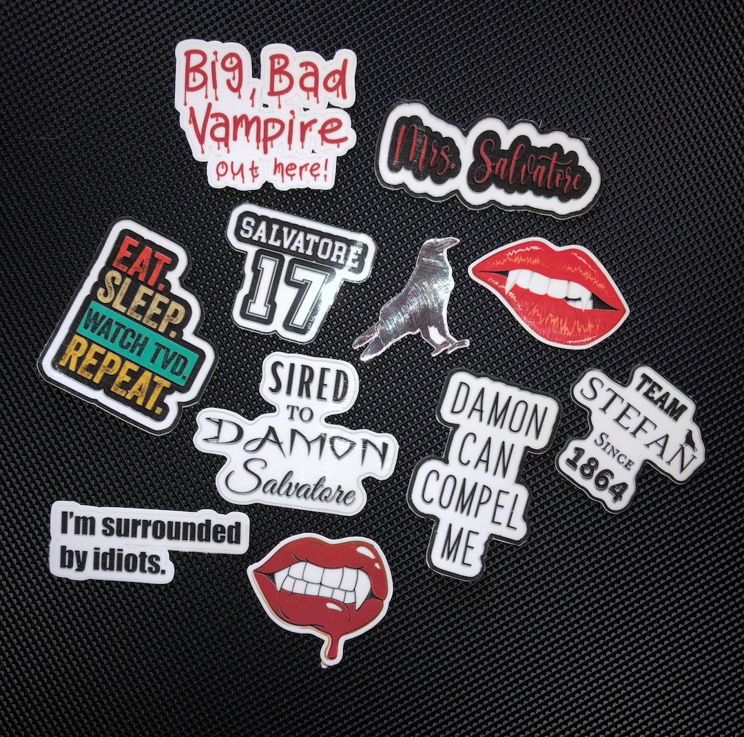 The Vampire Diaries Stickers - Etsy