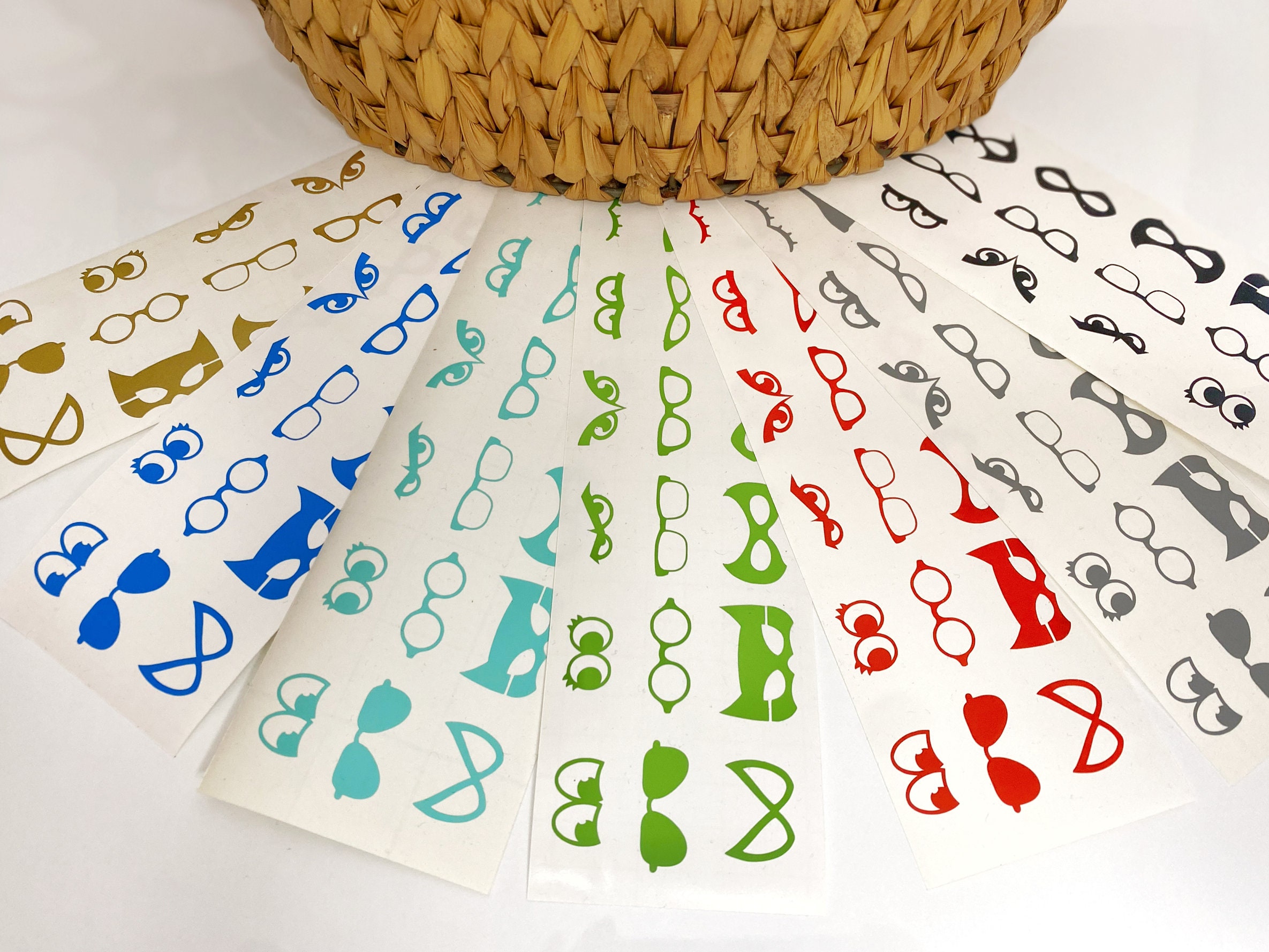 Funny Egg Stickers, Decals, Party Decoration, Easter DIY for 18 Faces ...