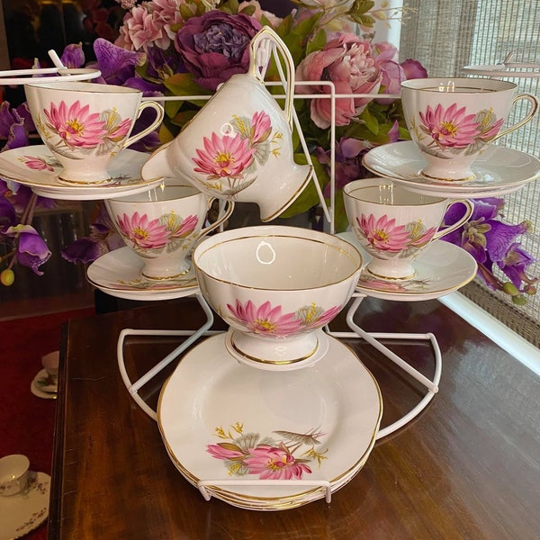 Pink Tea Set - Etsy