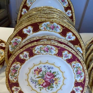 ROYAL ALBERT LADY Hamilton Tureens,dinner Plates,salad Plates,side ...