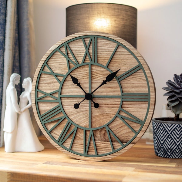 Rustic Wall Clock - Etsy