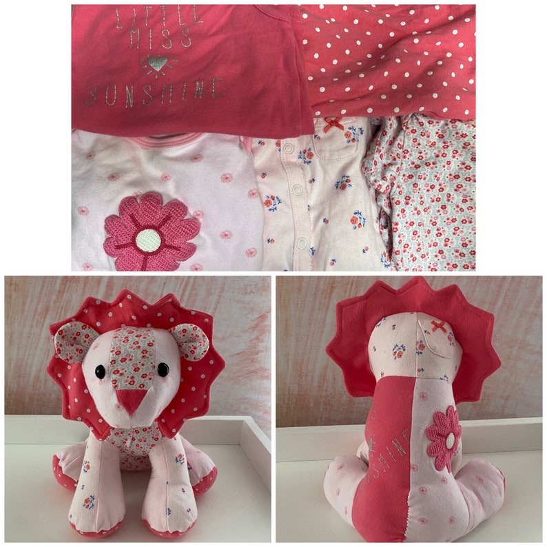 Memory Lion Keepsake Cuddly - Etsy