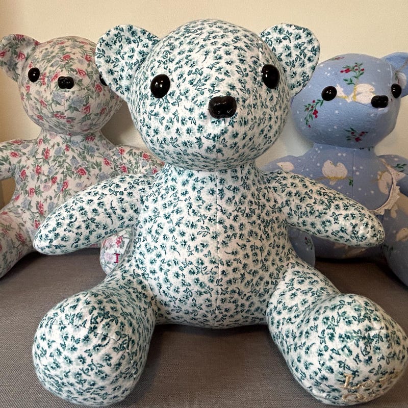 Keepsake Memory Bear - Etsy