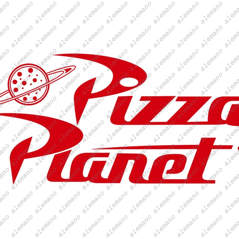 Pizza Planet Svg - Etsy