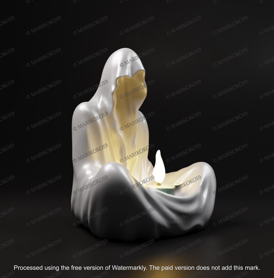 Candle Holder STL File - Unique 3D Printable Design for Home Décor - Etsy