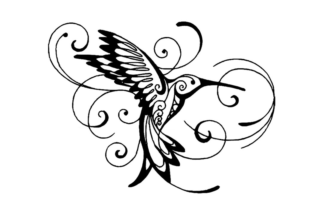 Hummingbird Svg File, Birds Svg, Hummingbird Tattoo Design, Wild Birds ...