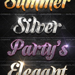 Awesome 3D Fonts Pack - Photoshop Styles ASL & PSD - Realistic 3D Fonts ...