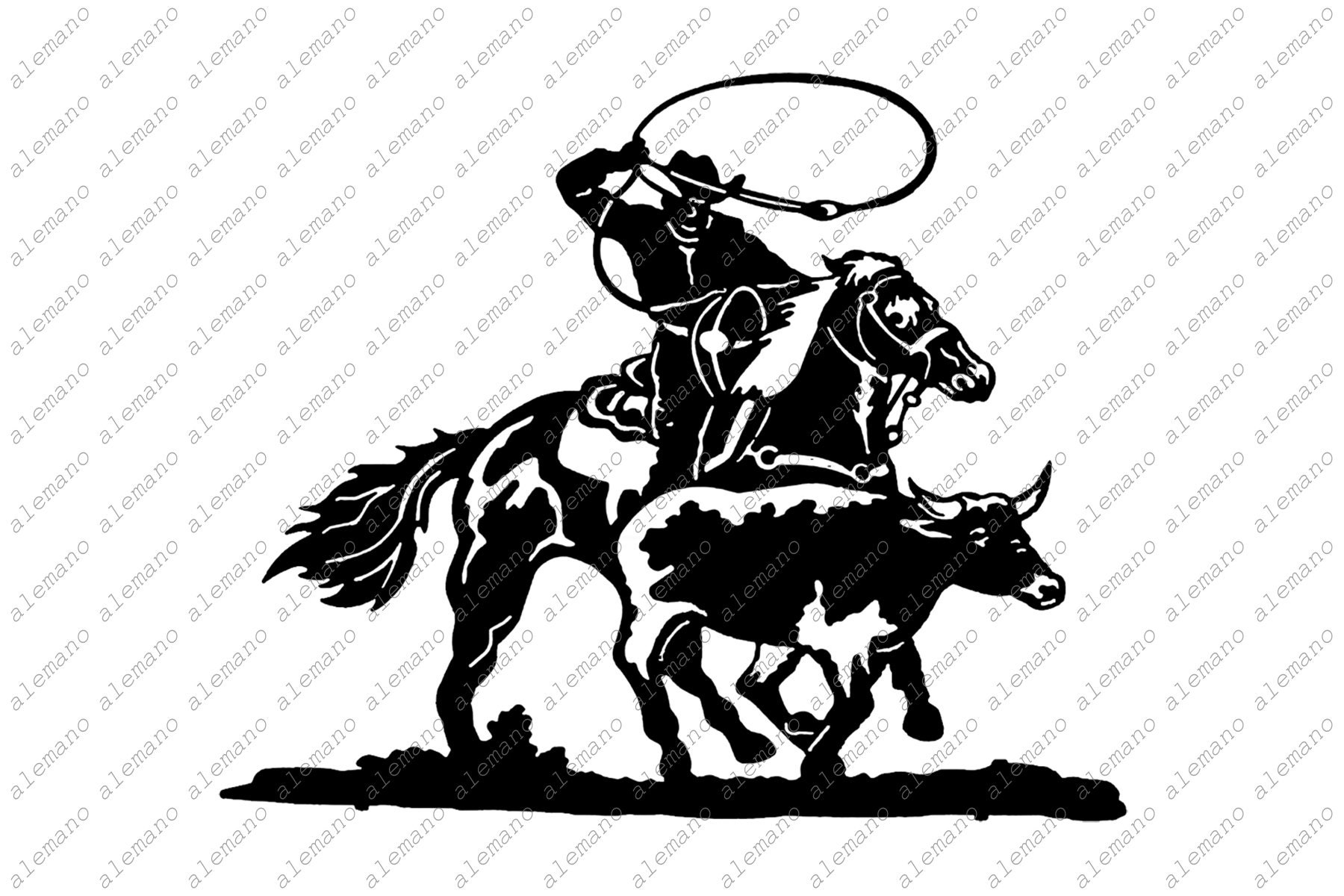 Cowboys Svg File Cowboy Clipart Cowboy Stencil Western Art | Etsy