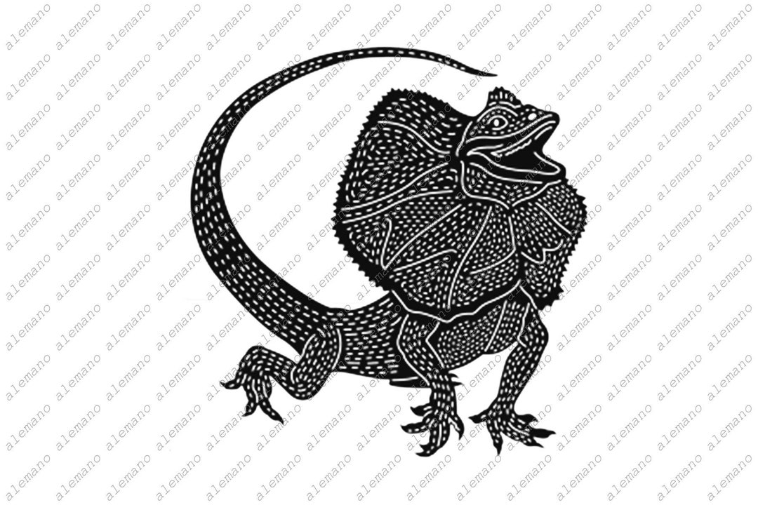 Lizard Svg File - Lizard Clipart - Wild Life Cut File - Exotic Animals ...
