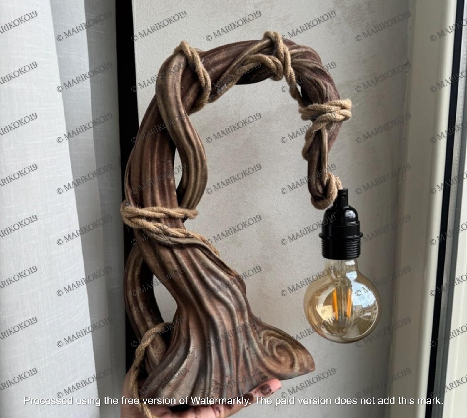 Fantasy Tree Lamp 3D Printable Lamp Stand STL File for Magical Home ...