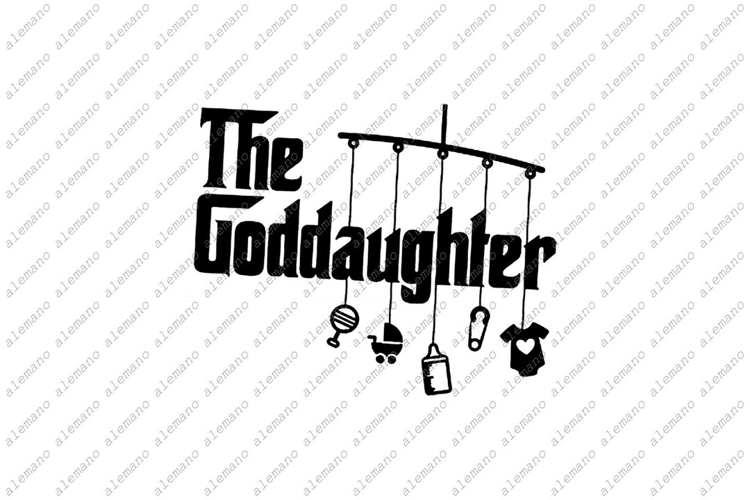 The Goddaughter Svg File Goddaughter Cut File Religious Svg Goddaughter ...