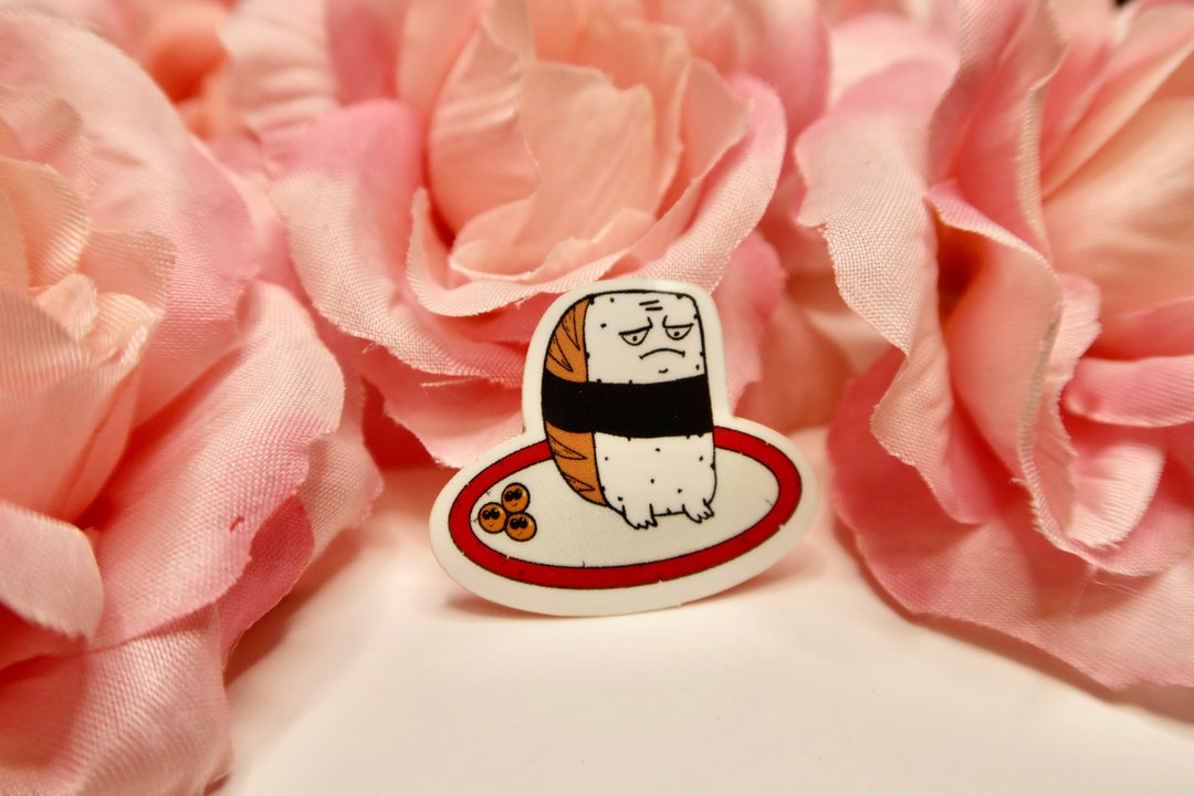 Mini Sad Sushi Sticker - Etsy