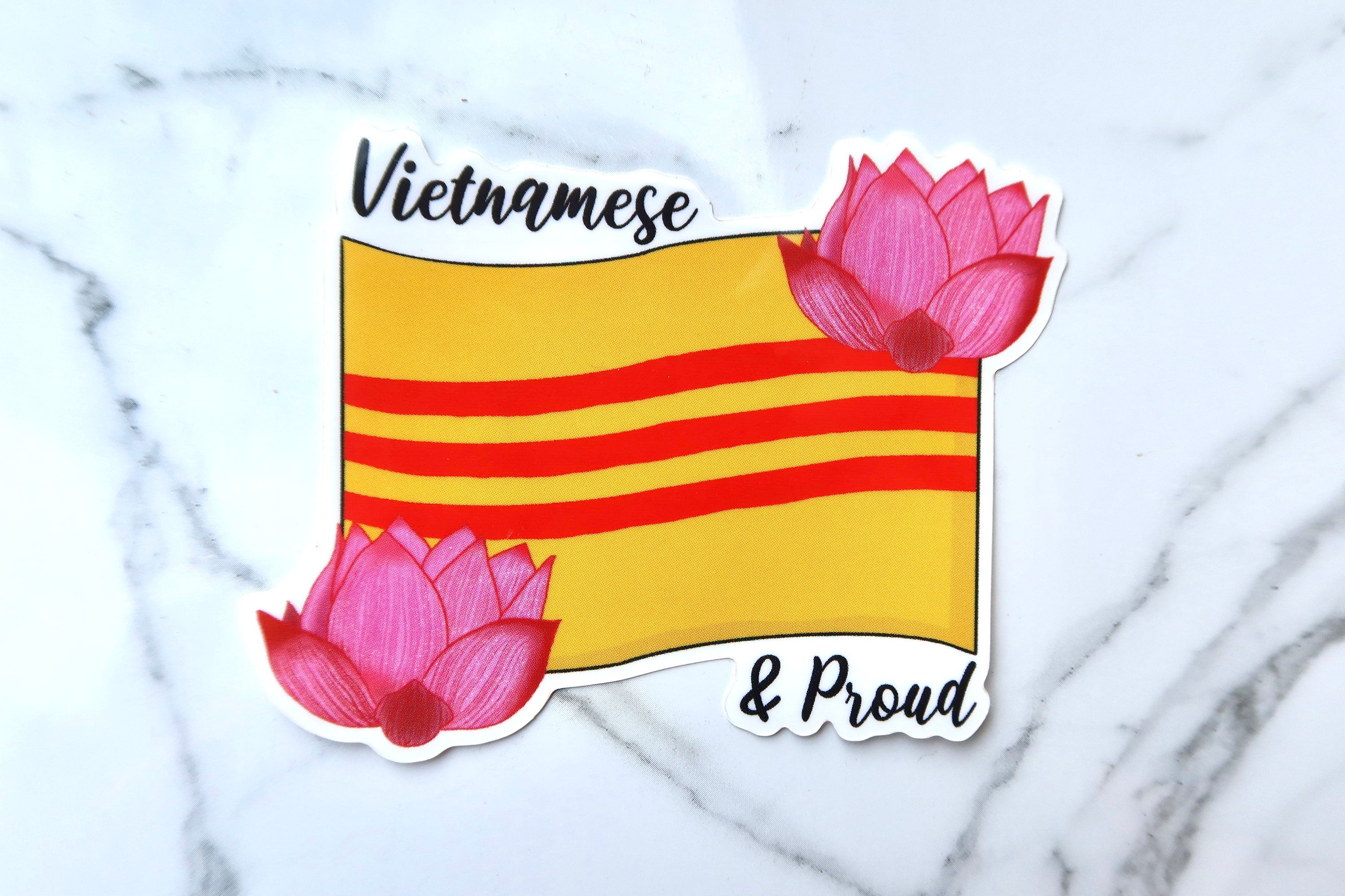 Glossy Sticker Ao Dai Sticker Die-Cut Sticker Vietnamese Vietnam ...