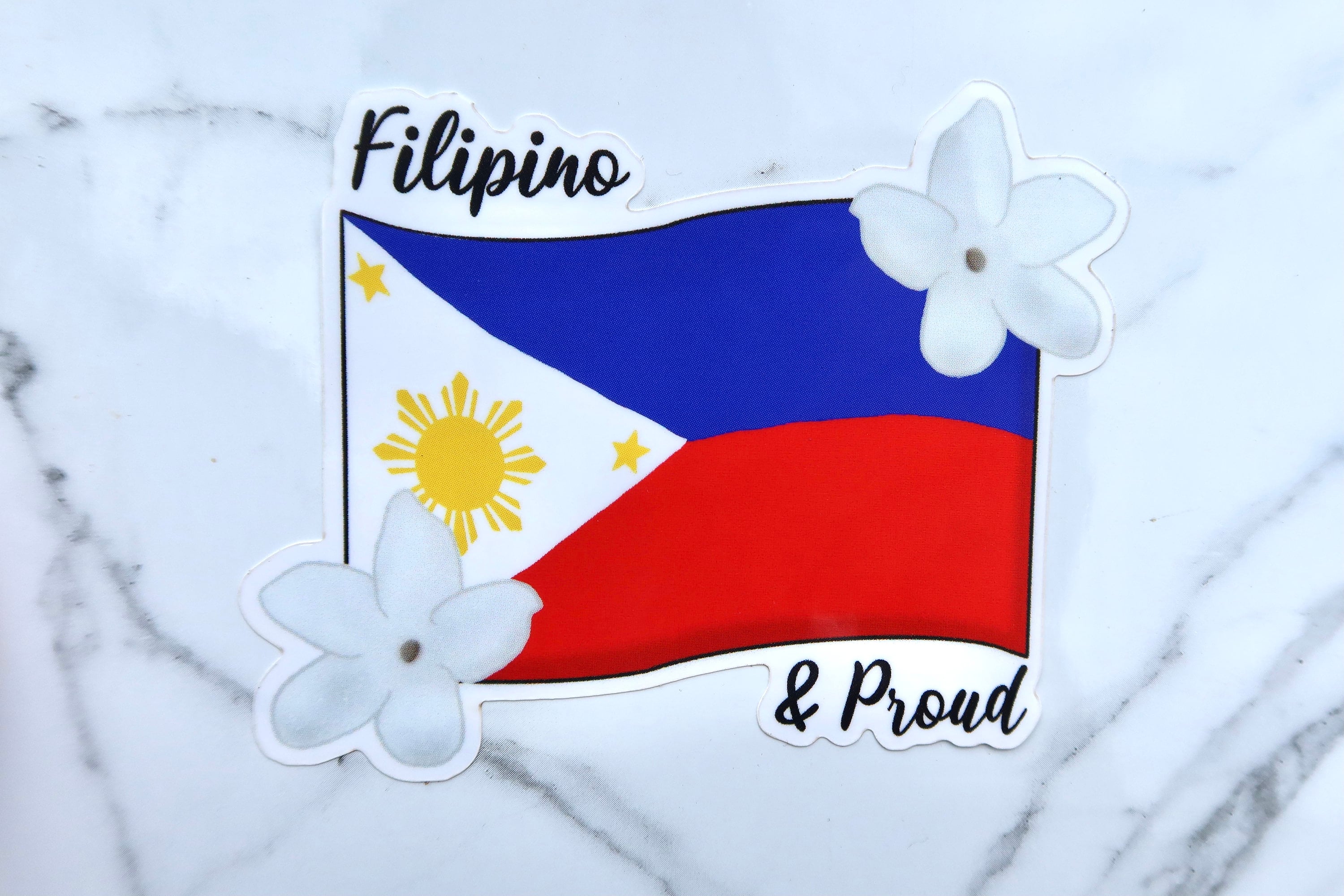Filipino and Proud Vinyl Sticker - Etsy UK
