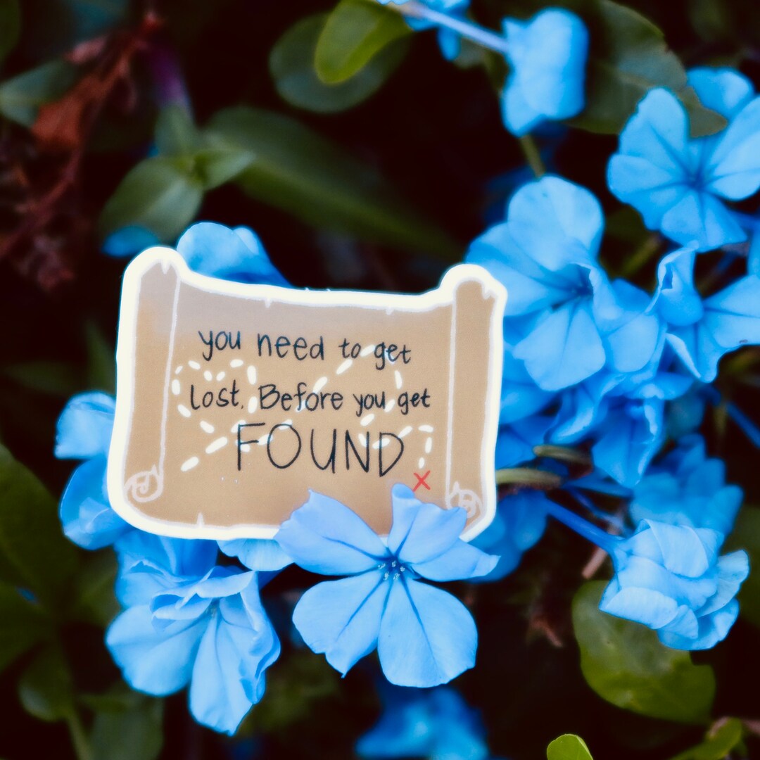 Lost and Found Sticker - Etsy