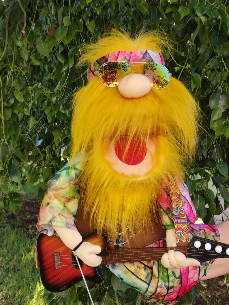 Rock Star Puppet Handmade - Etsy