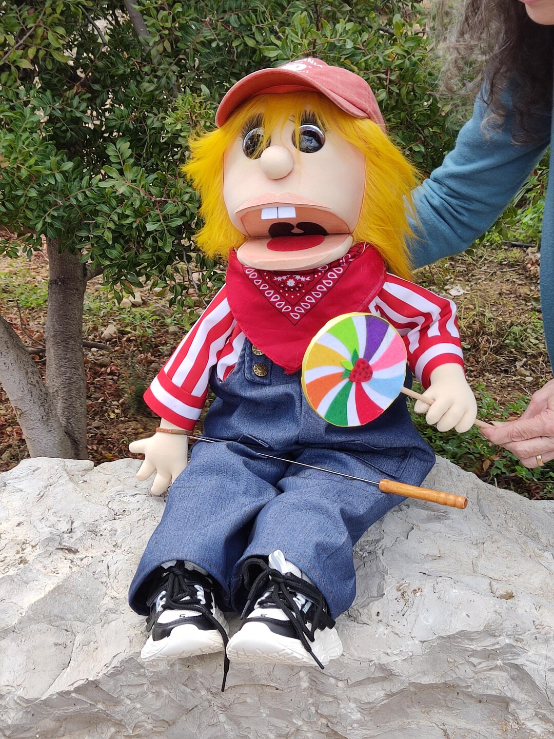 Puppet Boy-the Sweetest Adventure Buddy! Full Body Hand Puppet - Etsy