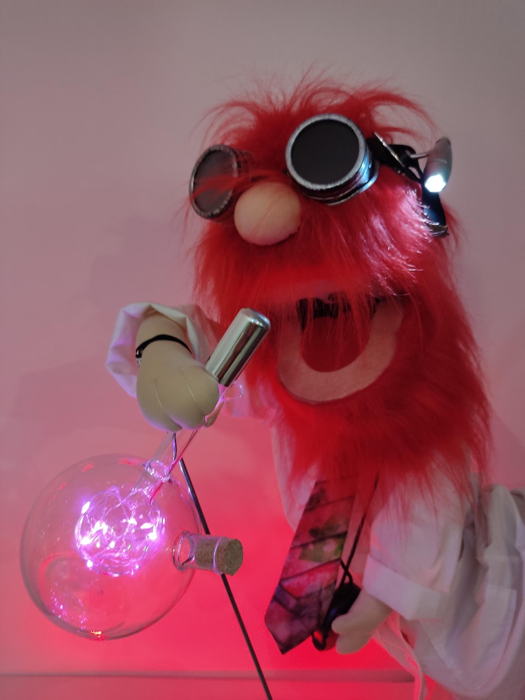 Mad Scientist Puppet - Etsy
