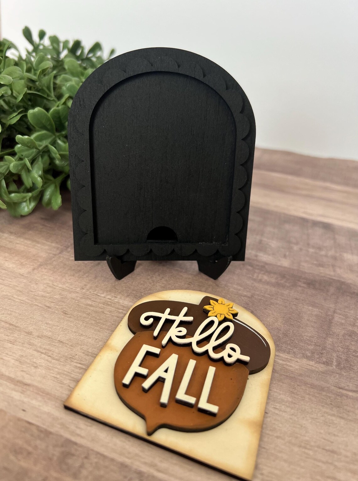 Mini Arched Seasonal Insert, Tiered Tray Decor, Interchangeable Home ...