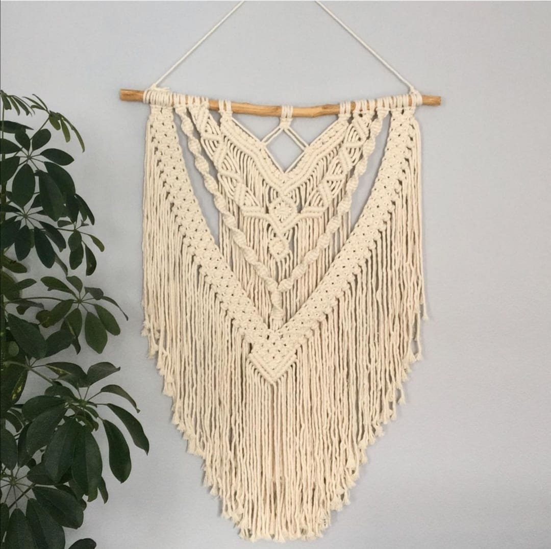 Macrame Wall Decor, Macrame Wall Hanging, Bohemian Decoration, Woven ...