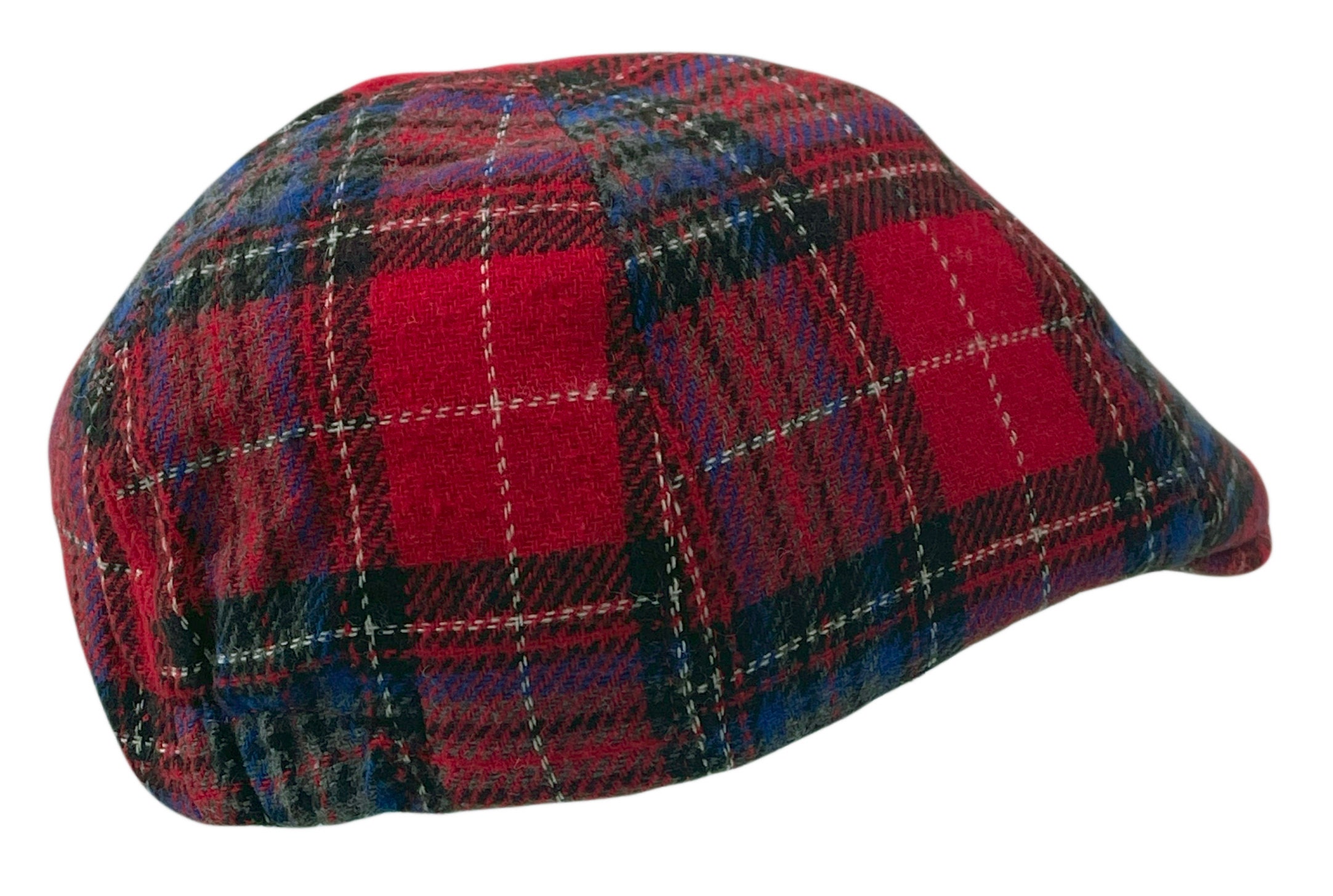 Men's Scottish Tartan Flat Cap: Wool Blend Newsboy Cabbie Hat - Etsy