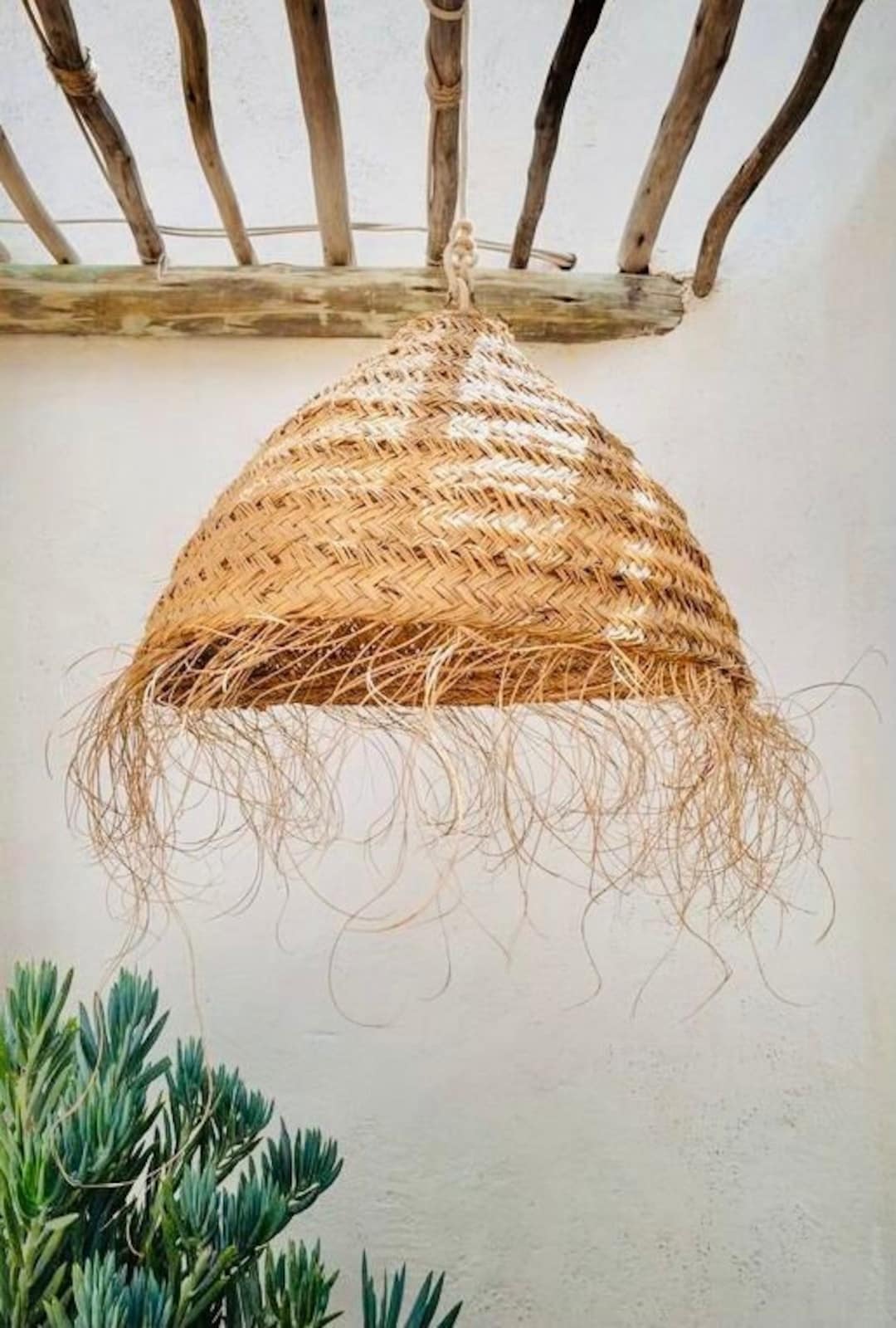 Lampshade Straw Rattan Light Shade Lamp Lamp Shade Straw Hat Bar Straw ...