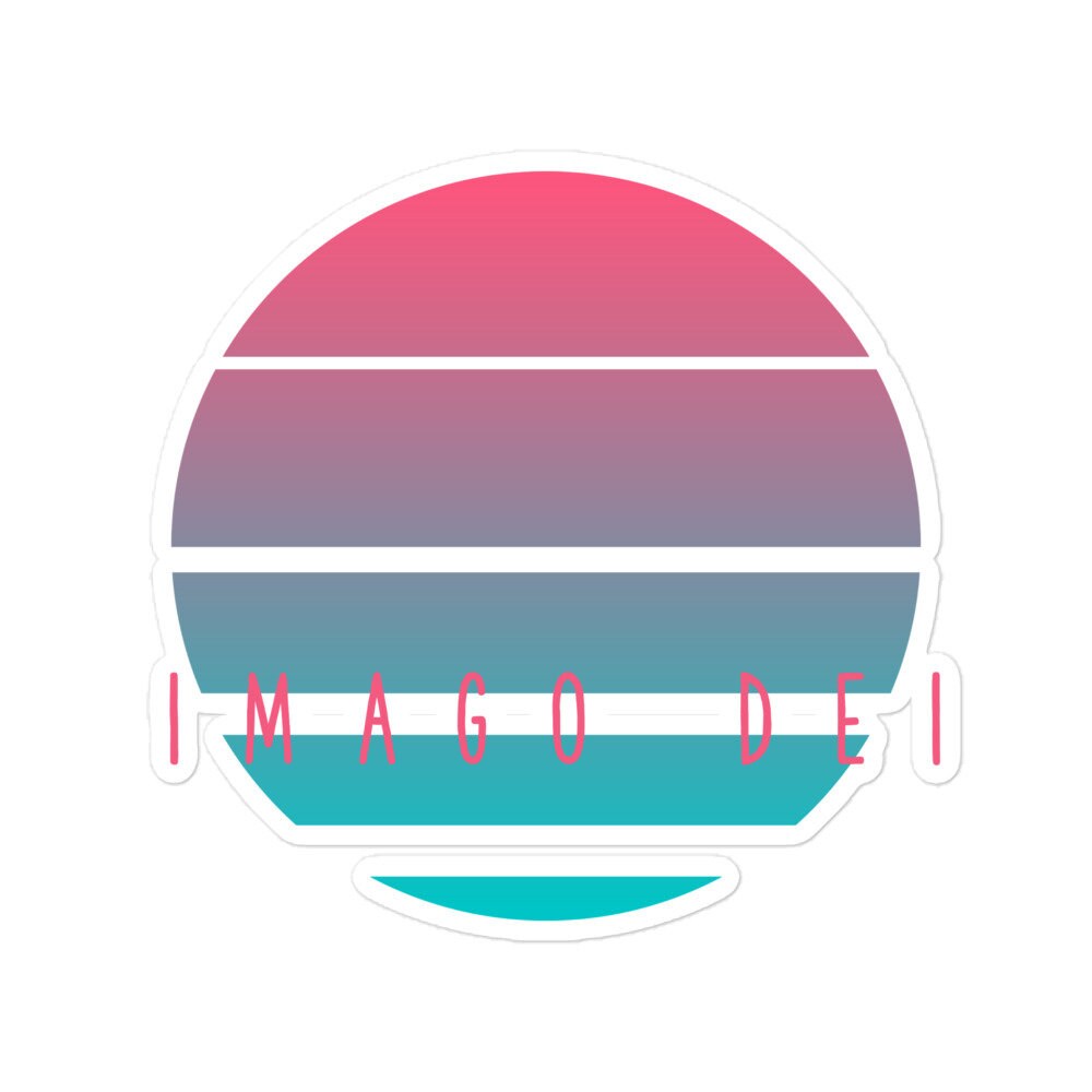 Imago Dei Made In God's Image Bubble-free | Etsy