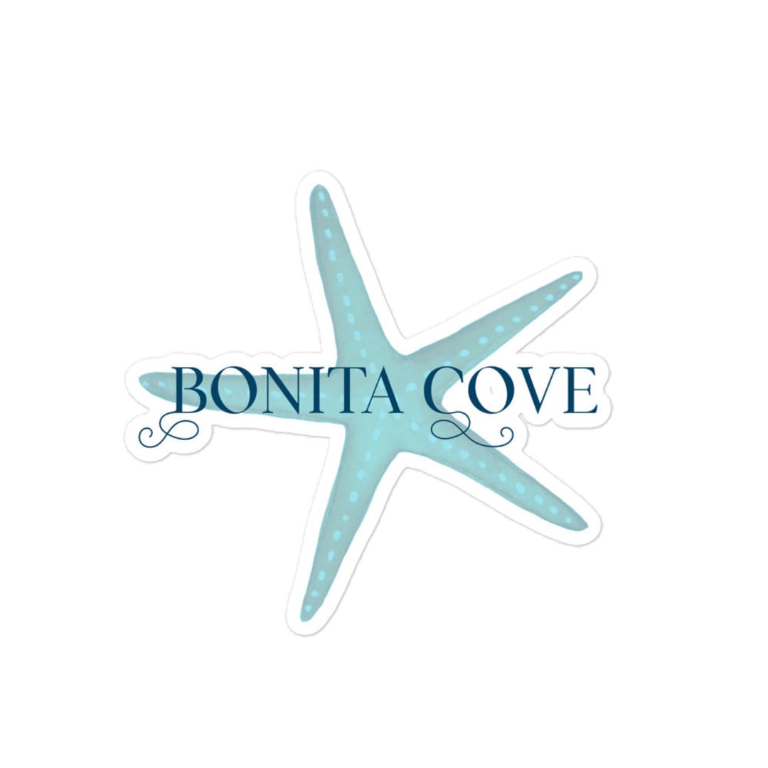 Bonita Cove Bubble-free Sticker - Starfish - Mission Bay, Pacific Beach ...