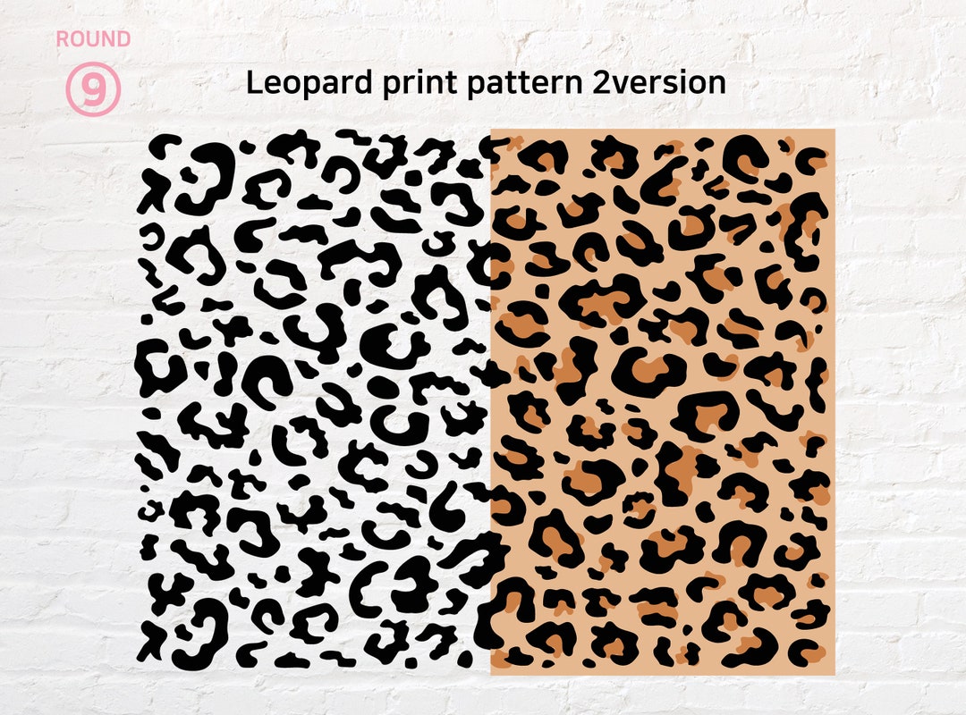 Leopard Print Svg, Leopard Pattern 2version Svg, Png, Eps, Pdf - Etsy