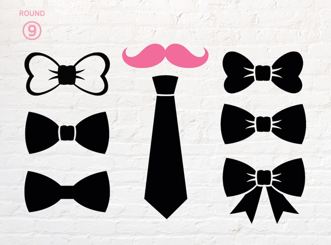 Bow Tie Svg Bow Tie Bundle Svg Png Dxf Eps Pdf | Etsy