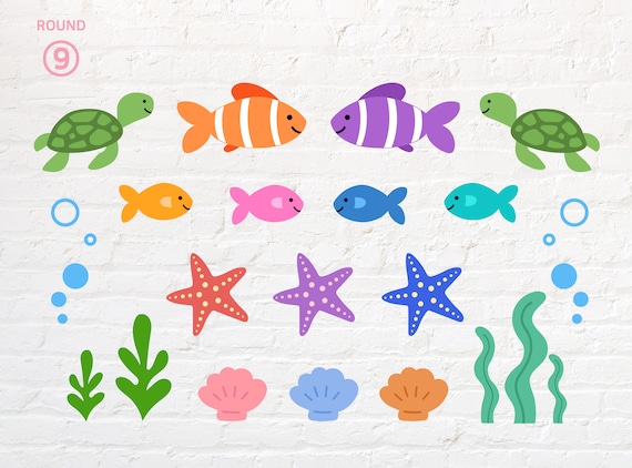 Colorful Fish Svg Fishes Svg Png Dxf Eps Pdf - Etsy