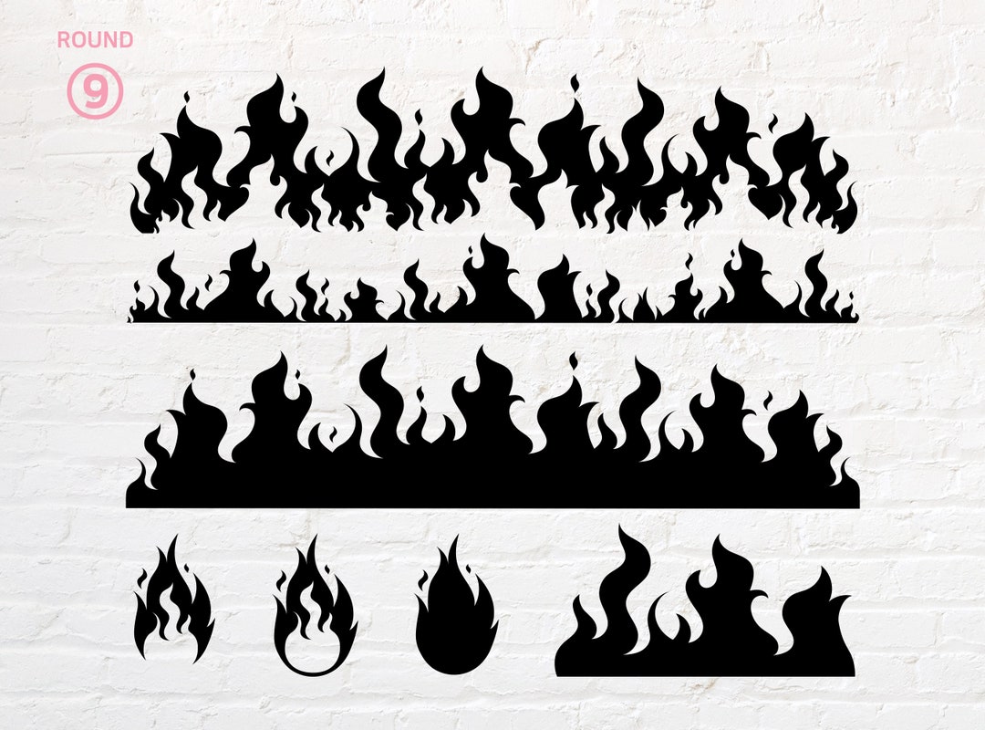 Fire Svg, Png, Dxf, Eps, Pdf - Etsy