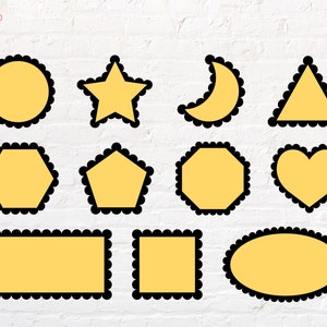 Scallop Svg, Scallop Outline Svg, Png, Dxf, Eps, Pdf - Etsy