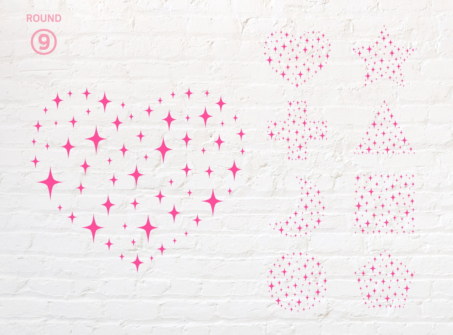 Sparkle Svg Sparkle Shapes Svg Png Dxf Eps Pdf - Etsy