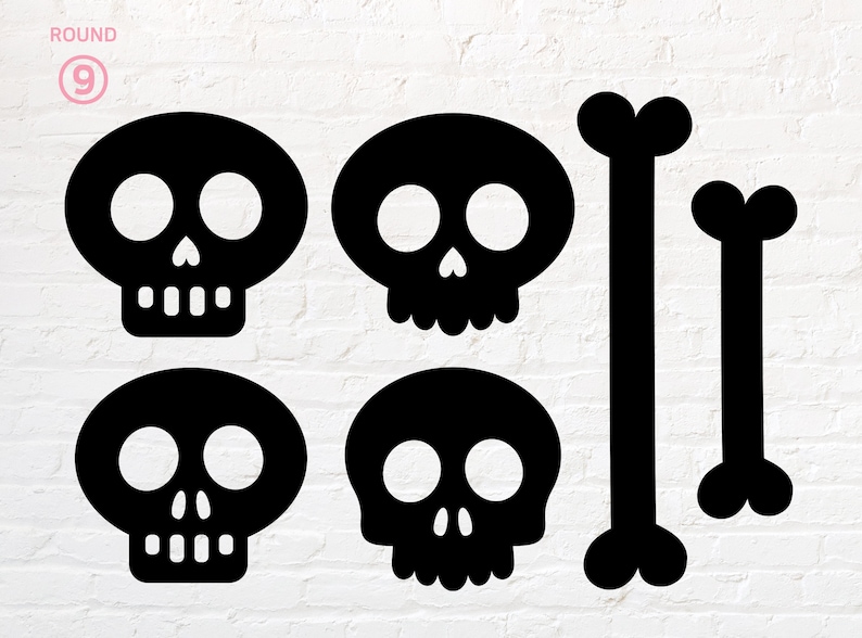 Skull Head Svg, Png, Dxf, Eps, Pdf - Etsy