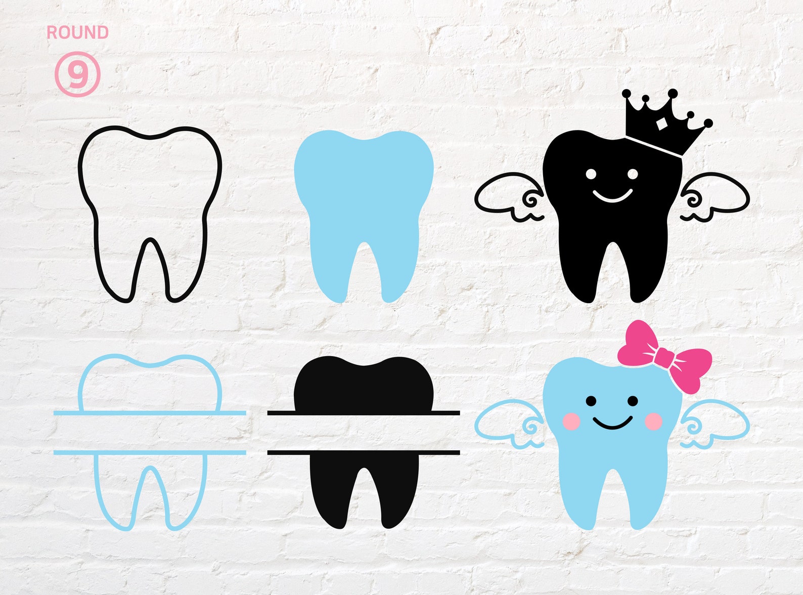 Tooth Svg Tooth Fairy Svg Png Dxf Eps Pdf - Etsy