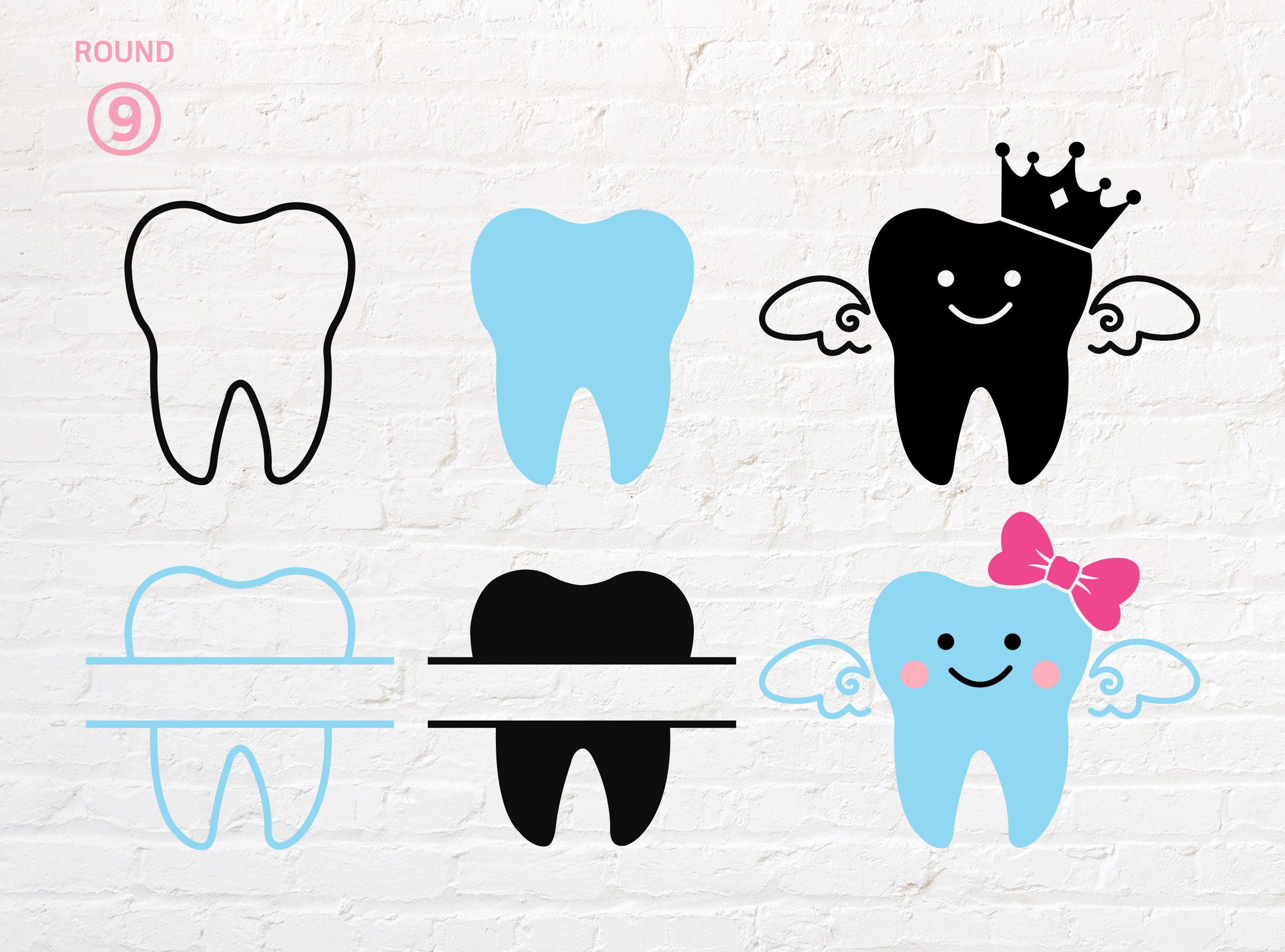 Tooth Svg Tooth Fairy Svg Png Dxf Eps Pdf - Etsy