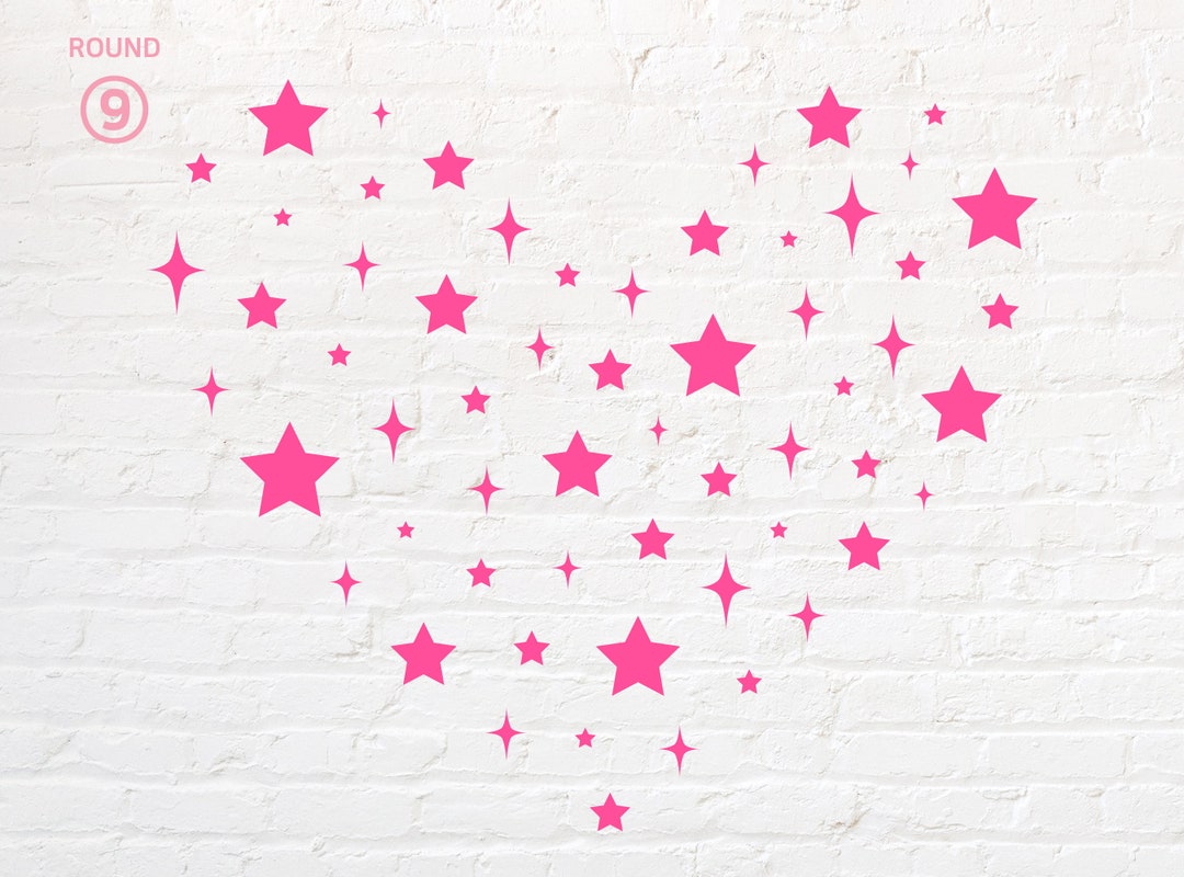 Star Mix Svg Sparkle Svg, Png, Dxf, Eps, Pdf - Etsy