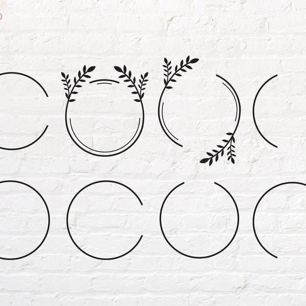 Circle Svg - Etsy