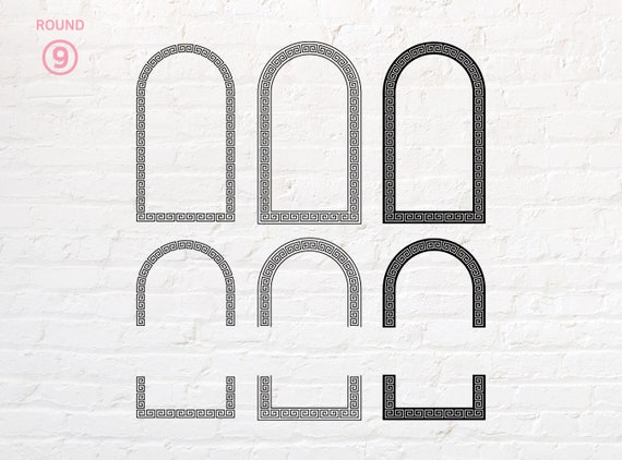 Arch Frame Svg Png Dxf Eps Pdf - Etsy Australia