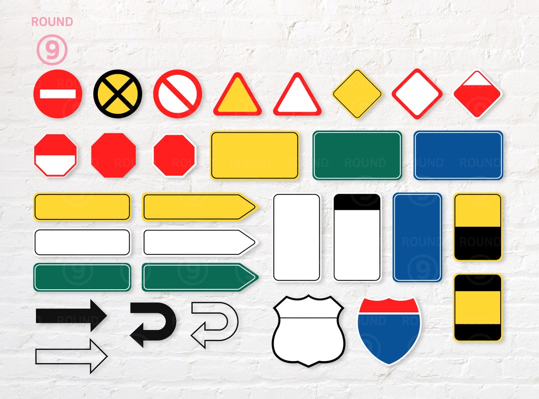 Street Road Sign Svg, Png, Dxf, Eps, Pdf - Etsy