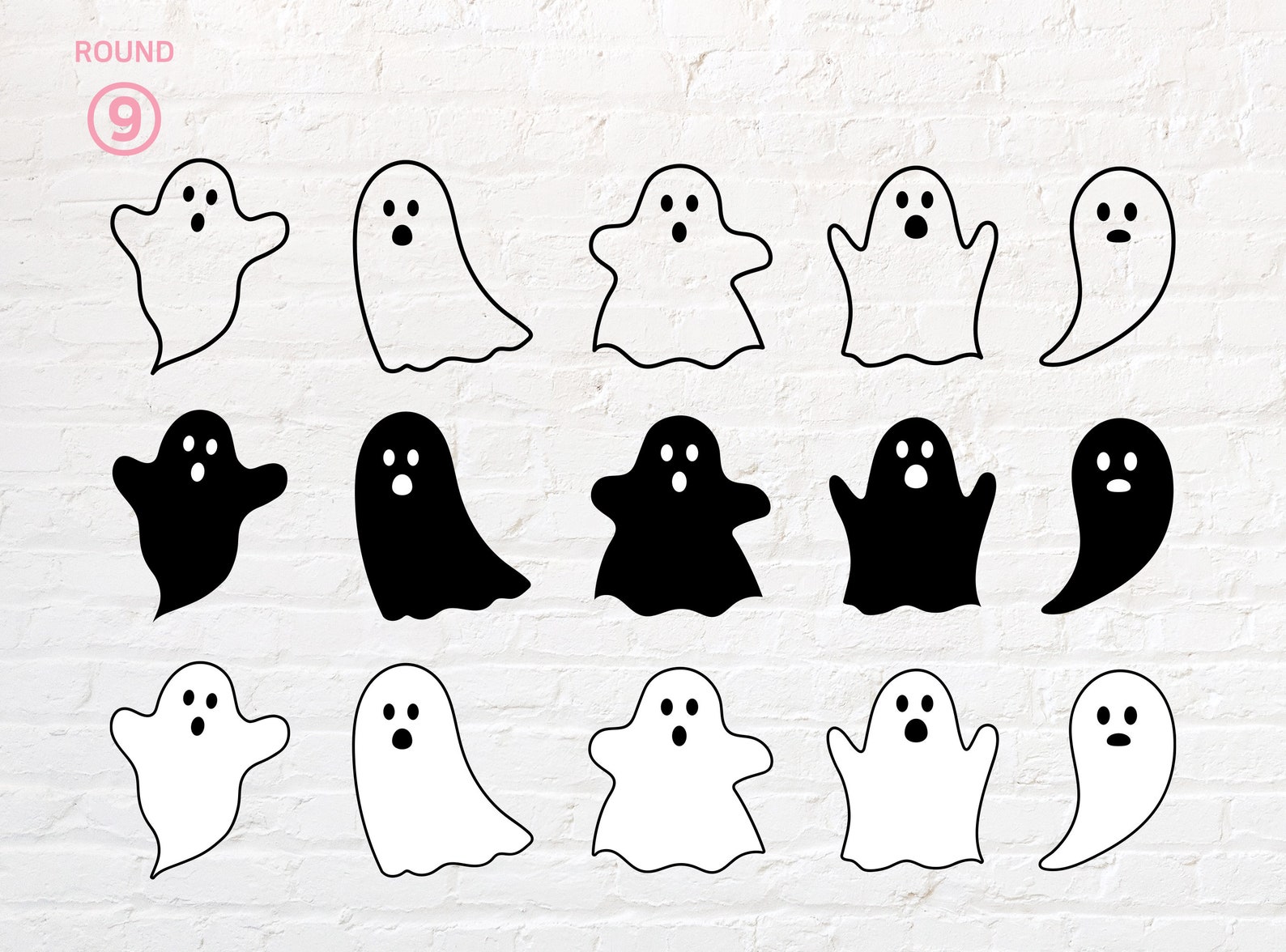 Ghost Svg, Png, Dxf, Eps, Pdf - Etsy