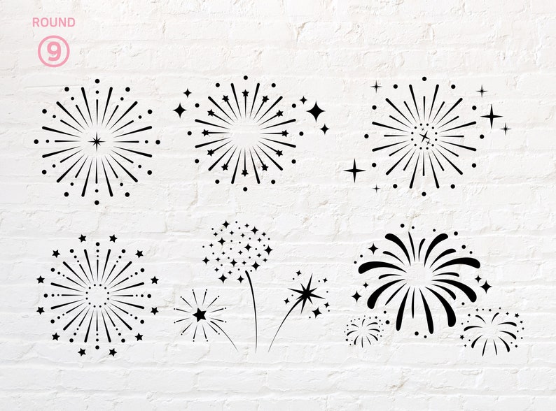 Fireworks Svg Png Dxf Eps Pdf - Etsy