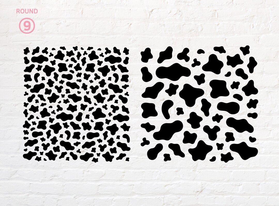 Cow Pattern Svg, Png, Dxf, Eps, Pdf - Etsy