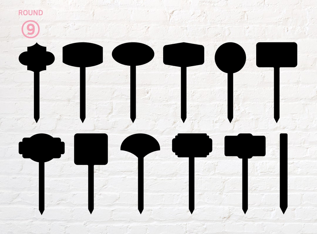 Garden Marker Svg, Png, Dxf, Eps, Pdf - Etsy